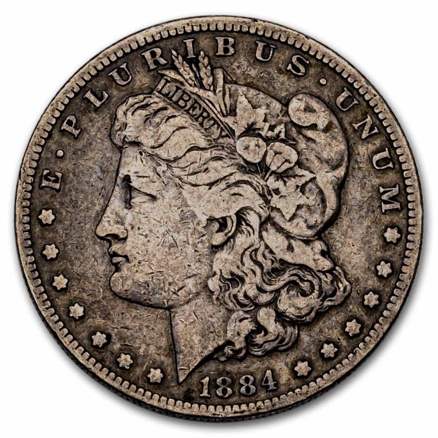 1884 S Morgan Silver Dollar Value - APMEX